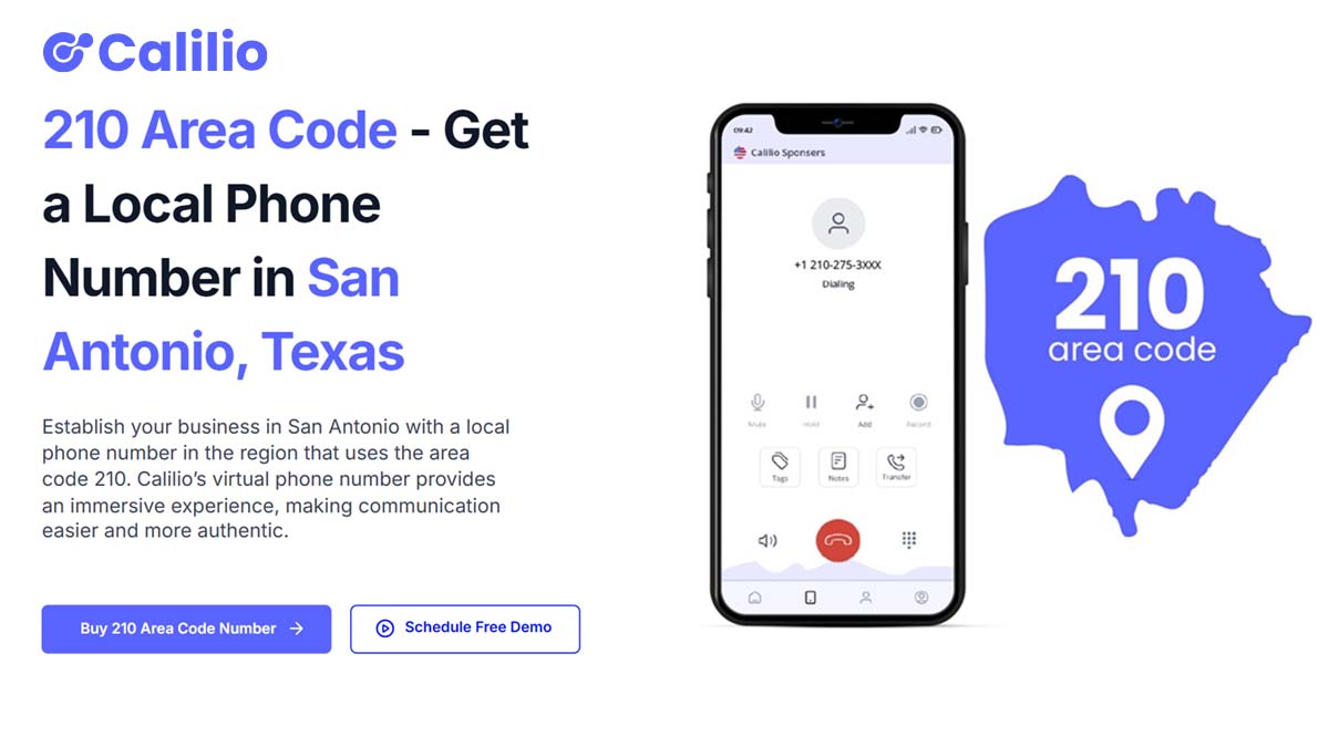 210 Area Code - Get a San Antonio, TX Phone Number