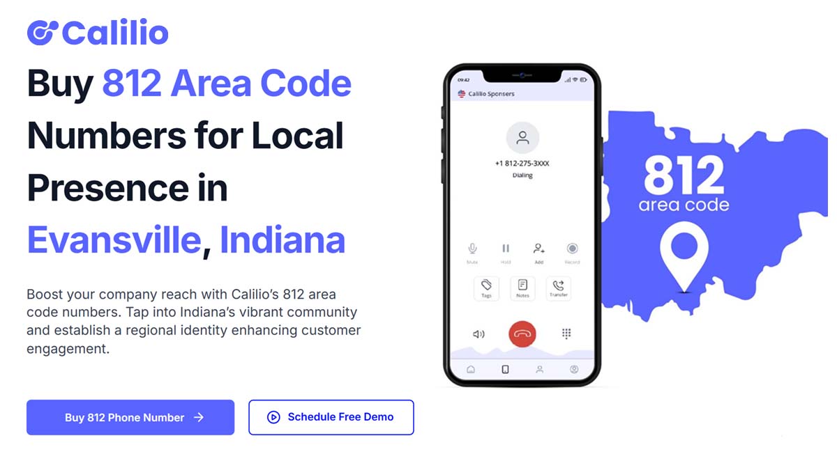 812 Area Code: Establish a Local Presence in Evansville, Indiana