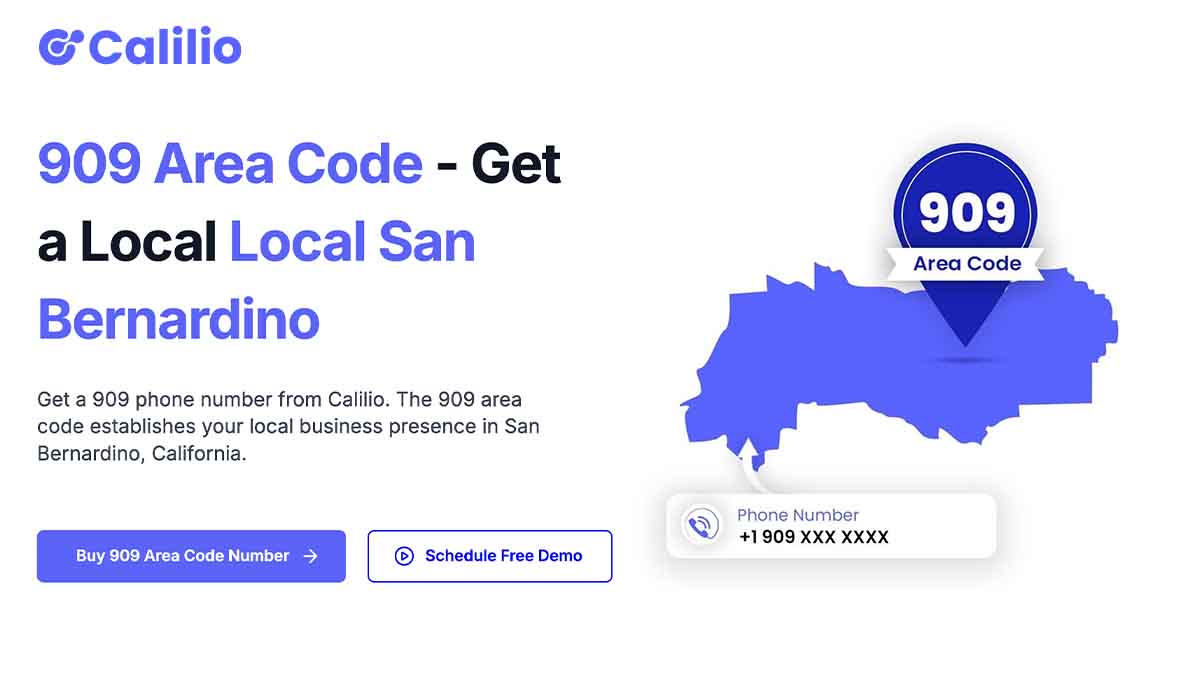 909 Area Code - Get Local San Bernardino, CA Phone Numbers