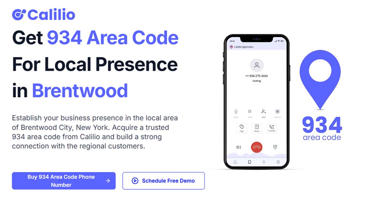 Get a 934 Area Code for Regional Presence in Brentwood, NY