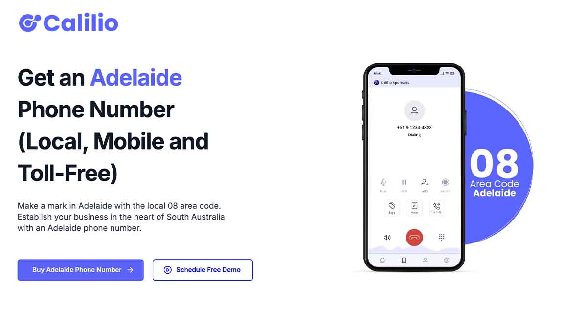 Buy a 08 Area Code Adelaide Phone Number