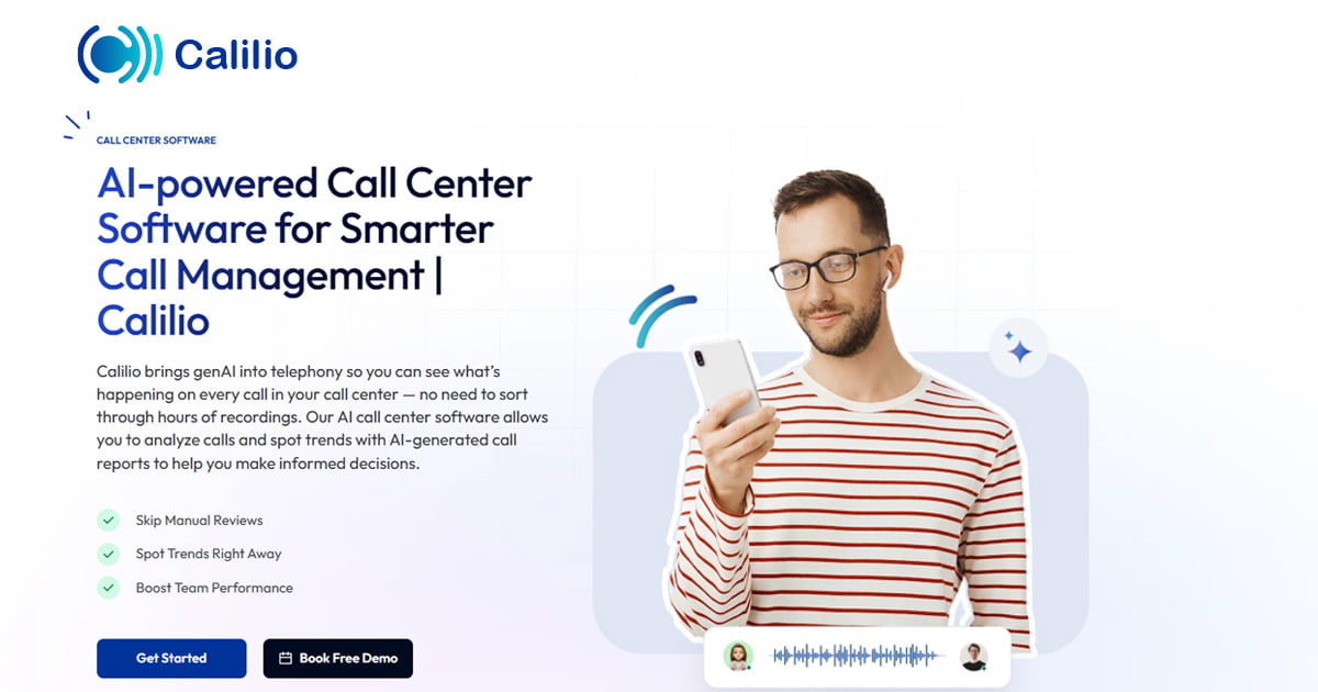 AI-powered Call Center Software for Sales & Support | Calilio
