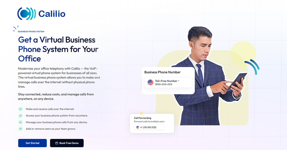 Virtual Business Phone System for Office Telephony | Calilio
