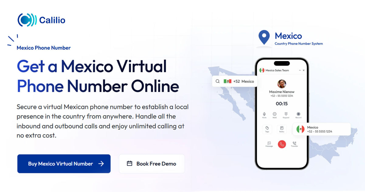 Get a Mexico Virtual Phone Number for Calls & WhatsApp