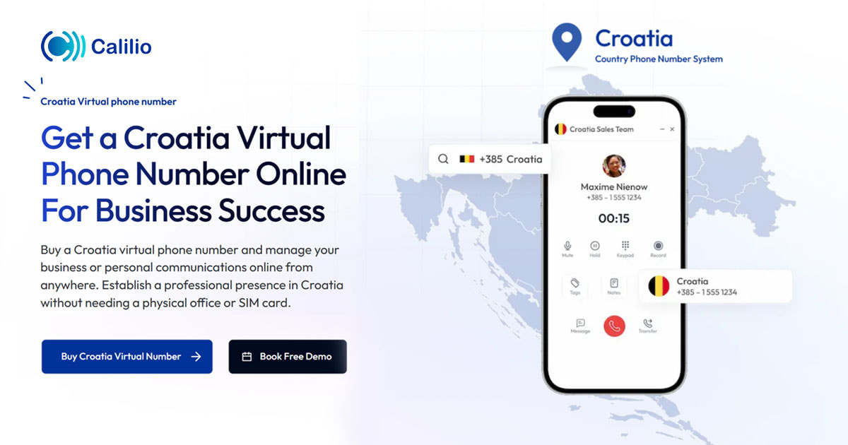 Get a Croatia Virtual Phone Number for Calls & WhatsApp