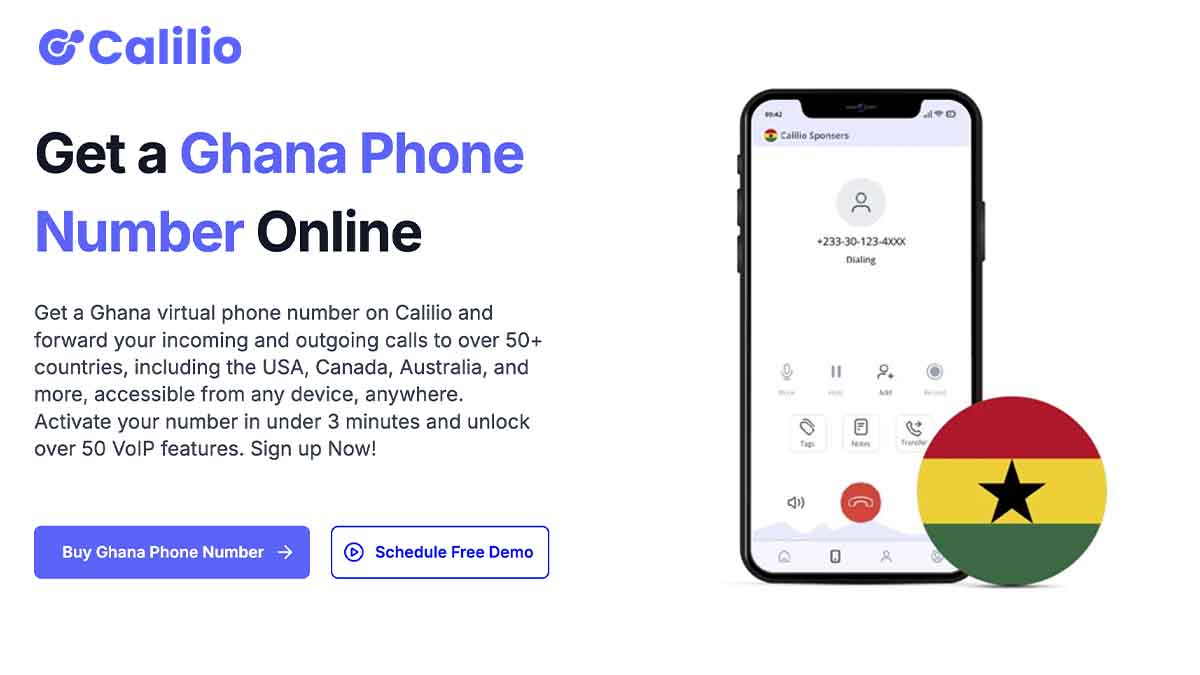 Buy Ghana Virtual Phone Number For Inbound & Outbound Calls