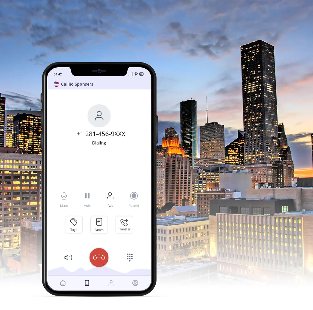 Get Texas Phone Numbers - Local TX Area Codes | Calilio
