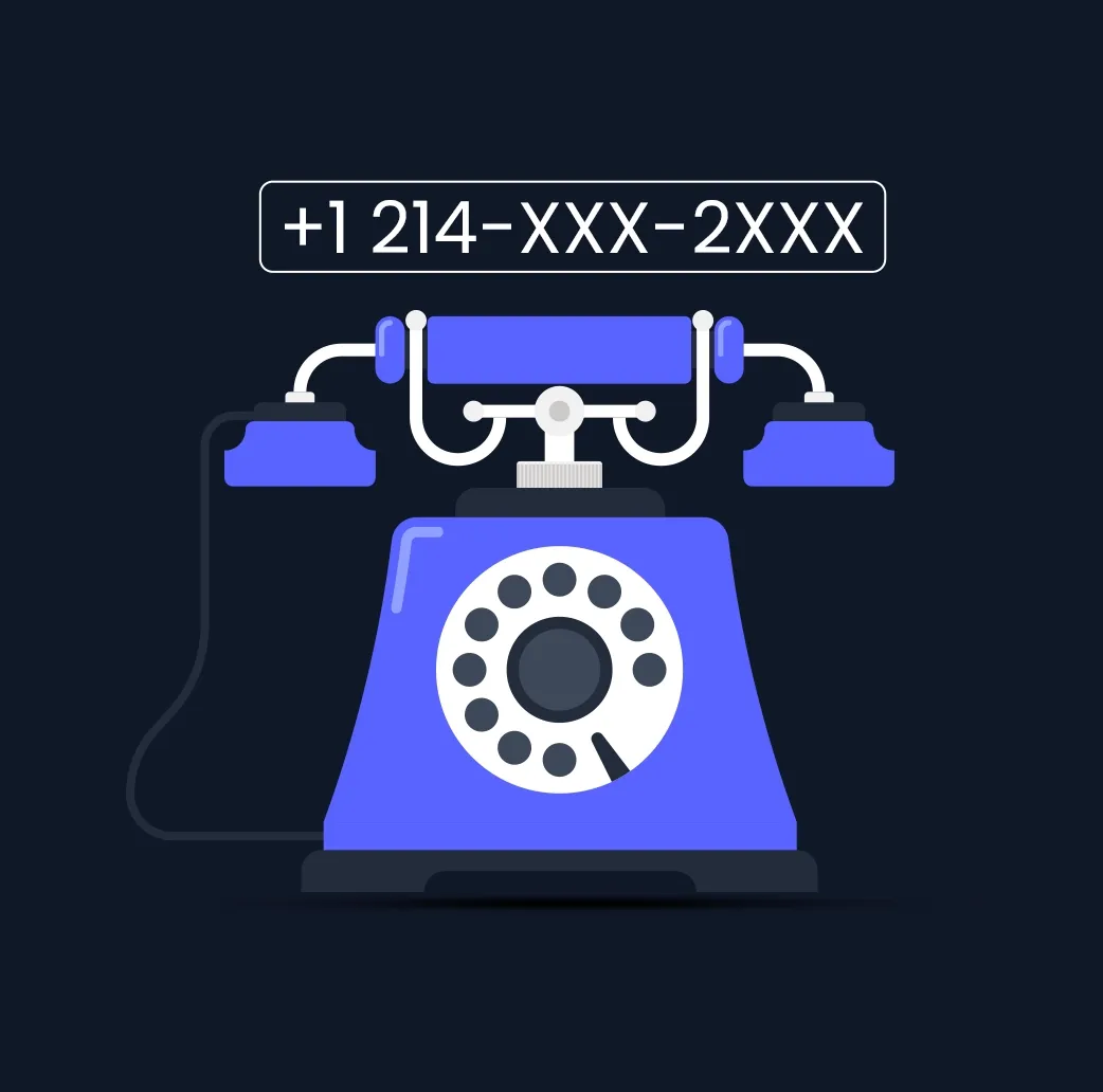 214 Area Code - Get local Dallas, Texas Phone Number