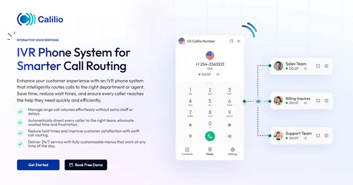 IVR System | Route Callers to the Right Team or Department