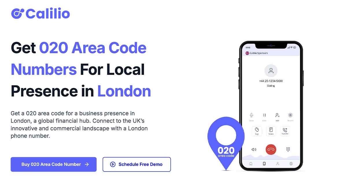 020 Area Code: Get Local London, UK Phone Numbers