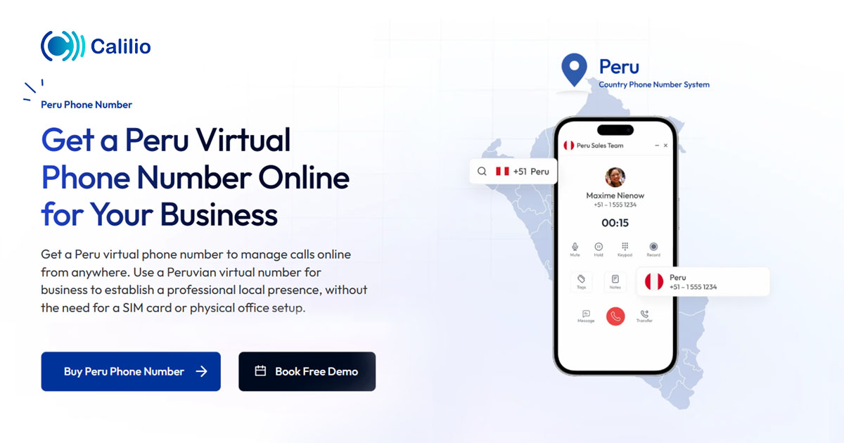 Get a Peru Virtual Phone Number Online for Your Business