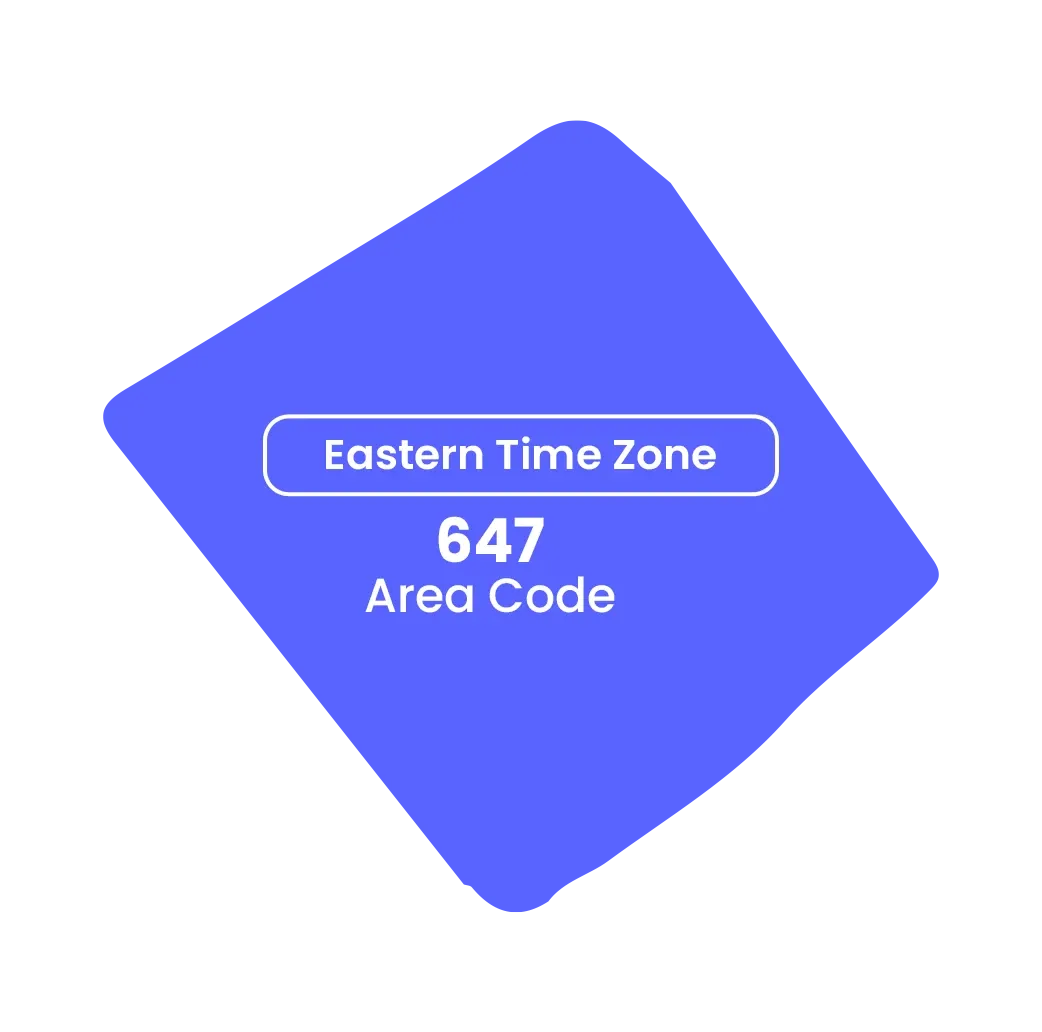 647 Area Code - Get Local Toronto, Ontario, Phone Numbers